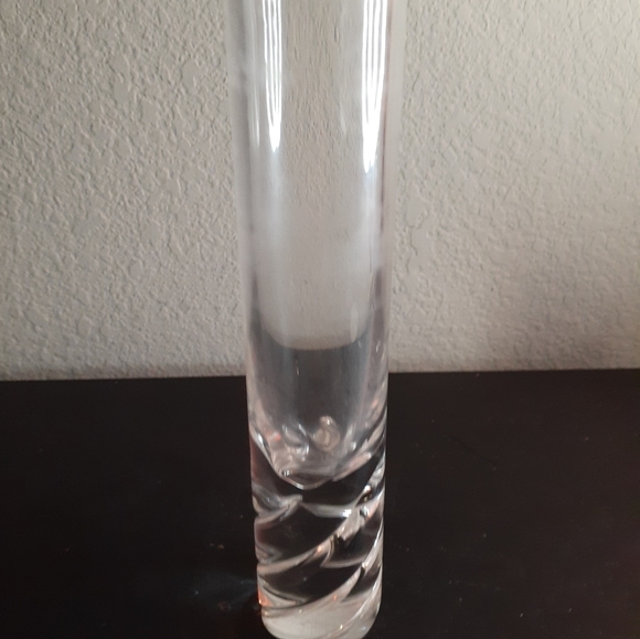 Steuben | Art | Gorgeous Signed Steuben Cut Clear Glass 8 Bud Vase ...